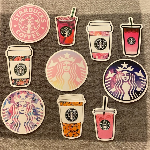 Art | Starbucks Logo Stickers | Poshmark